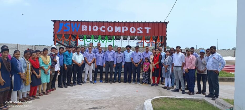 Bio-Compost Machine installed at JSW Steel’s Paradip Office | India ...